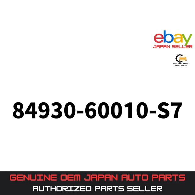 TOYOTA GENUINE LAND Cruiser Switch assy Door control 84930-60010-S7 OEM ...