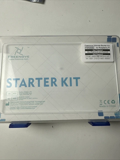 FREENOVE ULTIMATE STARTER Kit for Raspberry Pi 5 4 B 3 B+ 400 Zero 2 W ...