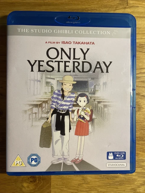 ONLY YESTERDAY - Studio Ghibli UK Blu-Ray + DVD (Isao Takahata) EUR 15 ...