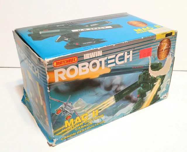 ROBOTECH MACROSS MAC II Monster Destroid Cannon Rare Variant Irwin ...