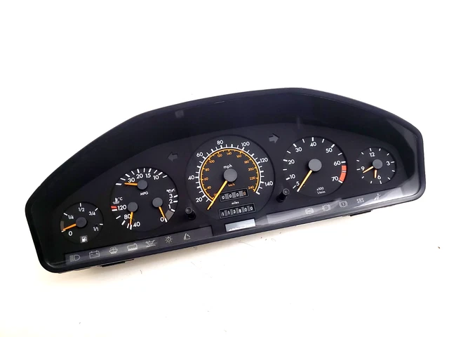 MERCEDES R129 SL Instrument Cluster - Analogue Speedo - Early ...