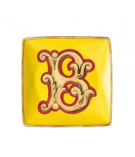 COPPETTA QUADRA HOLIDAY Alfabet B Versace Rosenthal 12 cm 11940 403682 ...