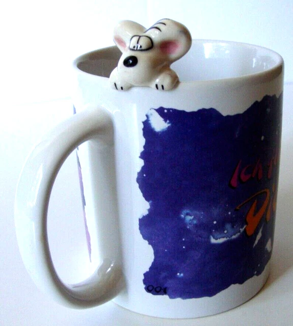 THOMAS GOLETZ DIDDL Coffee Cup Mug - "Ich flieg auf Dich!" - Germany ...