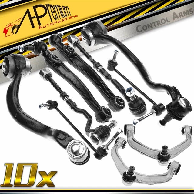 A-PREMIUM FRONT UPPER and Lower Control Arm Kit for BMW X6 E71 E72 X5 ...
