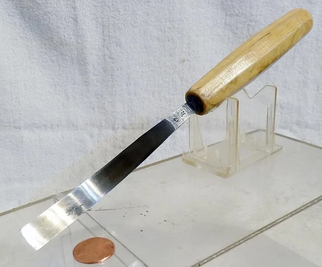 RARE GERMAN MADE Wood Carving Gouge Chisel TRUE #2 Sweep 1/2" Cut 9.5 ...