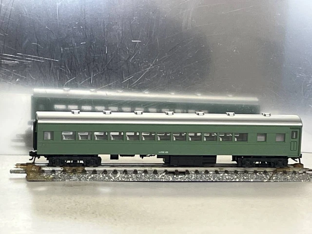 KATO N GAUGE Passenger Car Slo54-45 Blue Train Model Used £36.92 ...