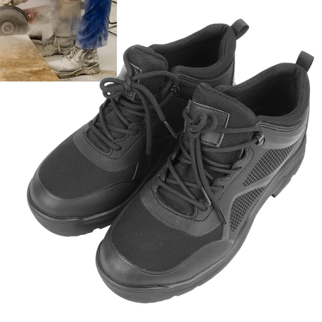 MEN SAFETY TRAINING Shoes Steel Toe Puncture Proof Slip Resistance ...