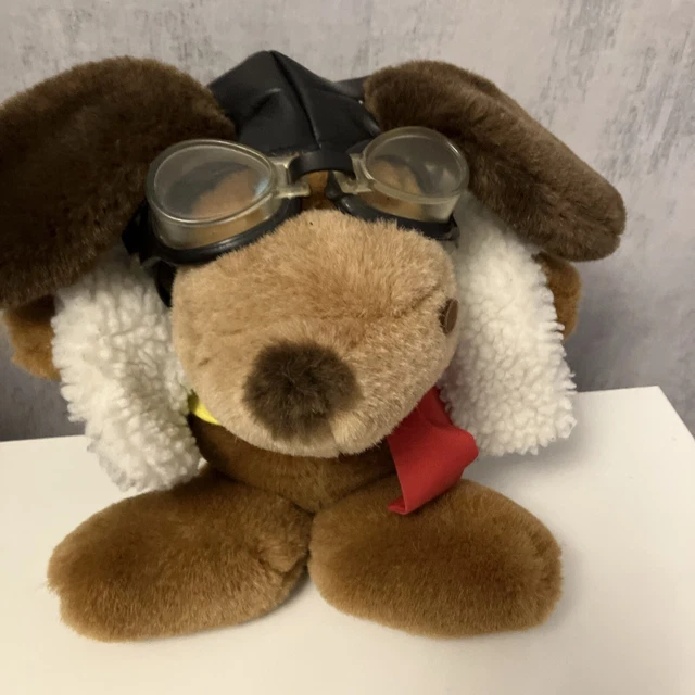 RARE VINTAGE ALTON Towers Henry Hound Plush Original 1980's with Flying ...