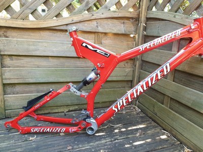 SPECIALIZED S-WORKS M4 FSR Full Suspension Retro Bike Frame £175.00 ...