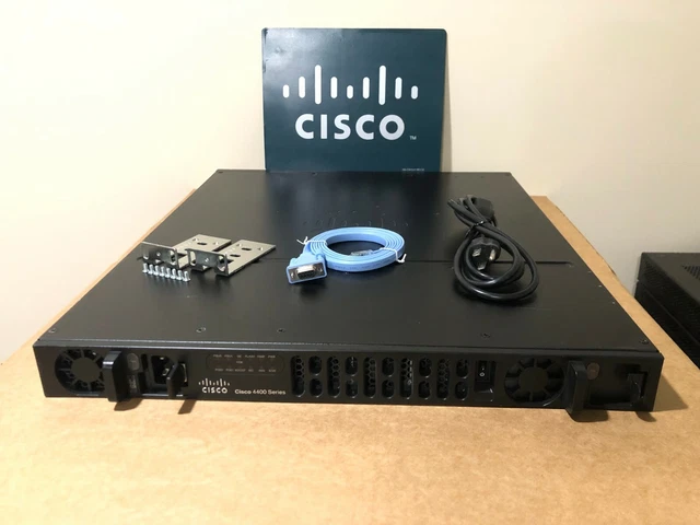 CISCO ISR4431/K9 4-PORT GIGABIT INTEGRATED SERVICES ROUTER ISR4431 DUAL ...