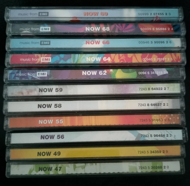 NOW THAT'S WHAT I Call Music CD Bundle Job Lot of 11 Volumes £12.00 ...