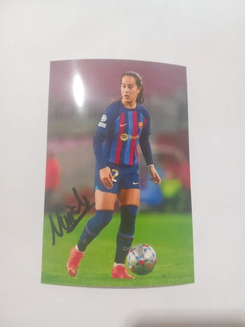 SIGNIERTES FOTO NURIA Rabano Blanco FC Barcelona Frauen NEU EUR 5,99 ...