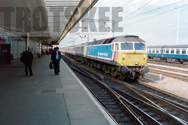 35MM NEGATIVE BR British Rail Diesel Loco 47573 Class 47 1987 Cambridge ...