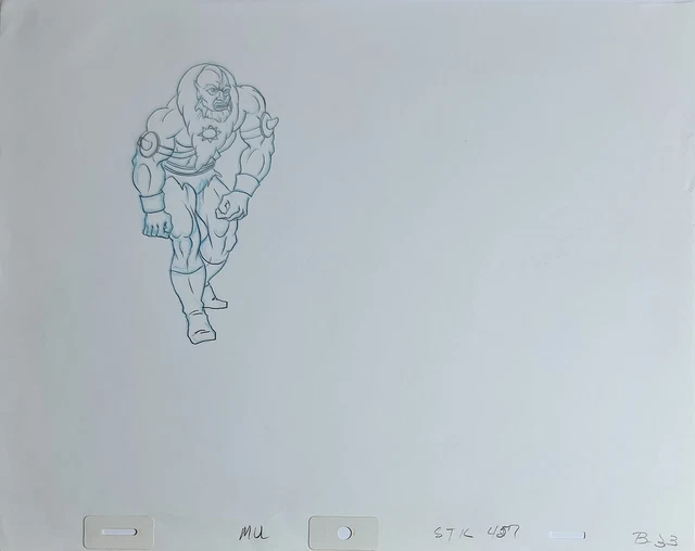 HE-MAN MOTU ANIMATION Production Cel Drawing: Beast Man - 2781 $35.00 ...
