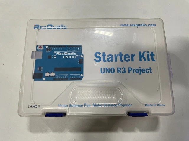 REXQUALIS SUPER STARTER Kit based on Arduino UNO R3 with Tutorial and ...