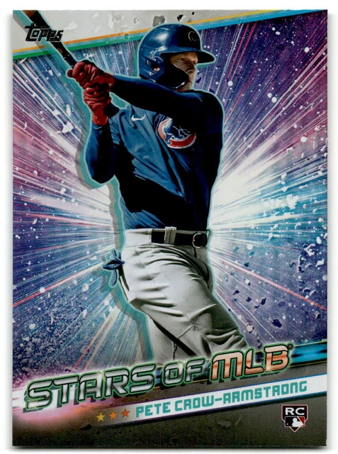 2024 TOPPS #SLMB-25 Pete Crow-Armstrong Stars of MLB Chicago Cubs EUR 1 ...