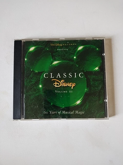 VARIOUS ARTISTS : Classic Disney, Vol. 3: 60 Years of Musical Magic CD B7 £4.72 - PicClick UK