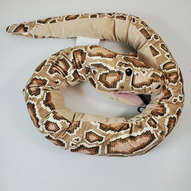 IKEA DJUNGELSKOG PLUSH Toy Snake 67" Burmese Python Hand Glove Puppet ...