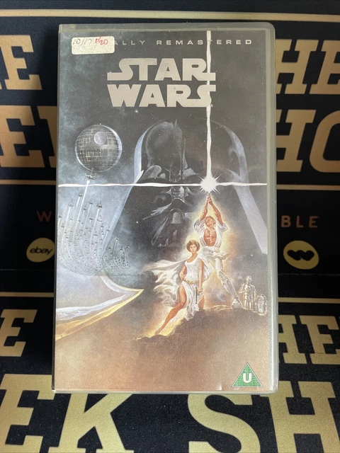 STAR WARS DIGITALLY Remastered VHS Video Tape - £3.99 - PicClick UK