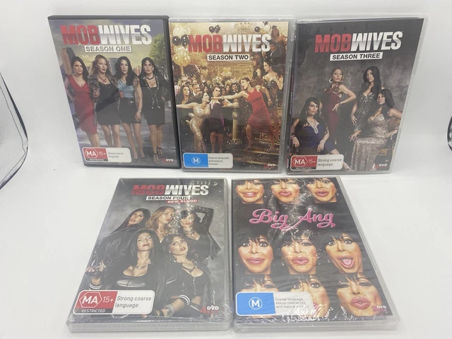 MOB WIVES COMPLETE Series Season 1-4 Dvd SET Plus BIG ANG Dvd EUR 70,18 ...