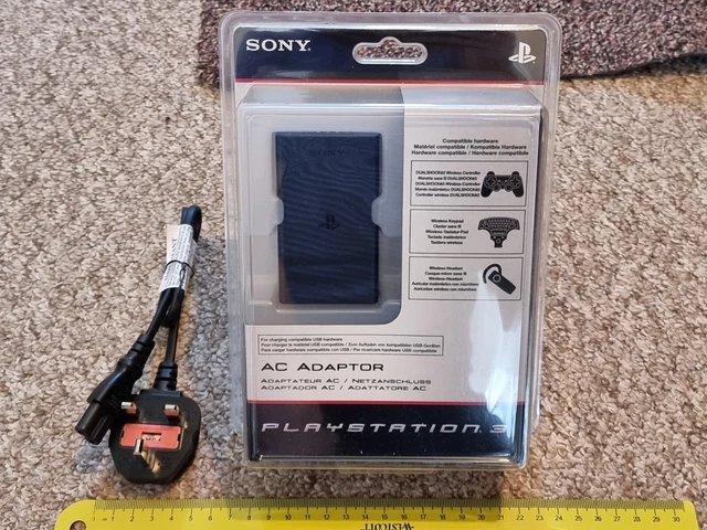 SONY PLAYSTATION 3 Ps3 Official Ac Adapter Usb Controller Pad Charger ...