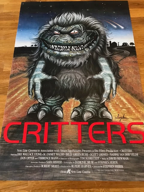 MOVIE POSTER CRITTERS 430mm x 640mm EUR 4,65 - PicClick IT