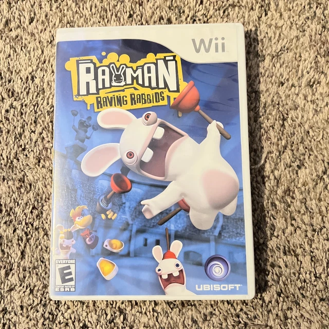 RAYMAN RAVING RABBIDS Go Home & Raving Rabbids 2 - Nintendo Wii £9.53 ...