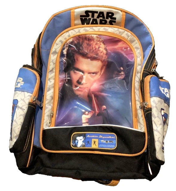 VINTAGE STAR WARS Anakin Skywalker Backpack Clone Wars Prequel Episode ...