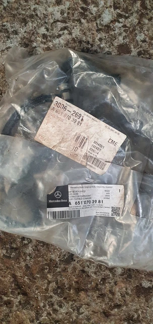 MERCEDES SPRINTER FUEL Pressure Sensor and Pipes A6510703981 £100.00 ...