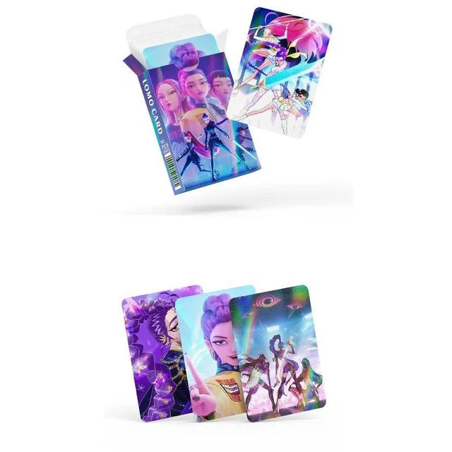 30PCS K-POP: DEMON Hunters Flash Card Double-sided HD Pictures For Fans ...