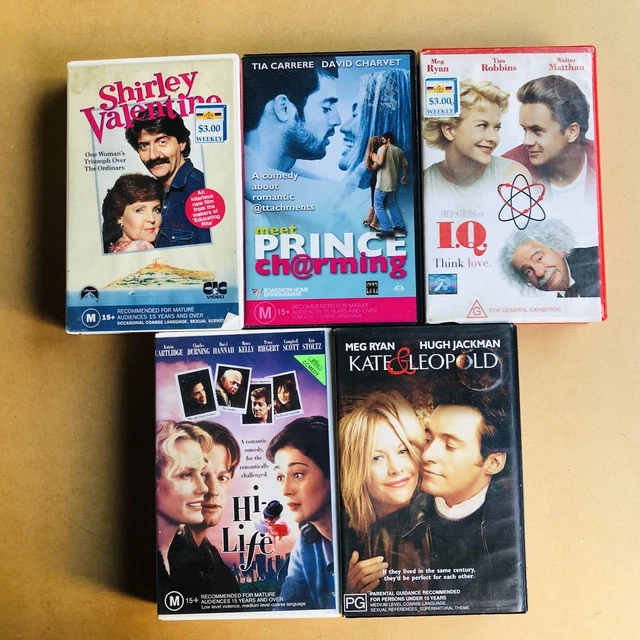 HUGH JACKMAN MEG Ryan Tia Carrere Romance Comedy 5 Ex-Rental Big Box ...