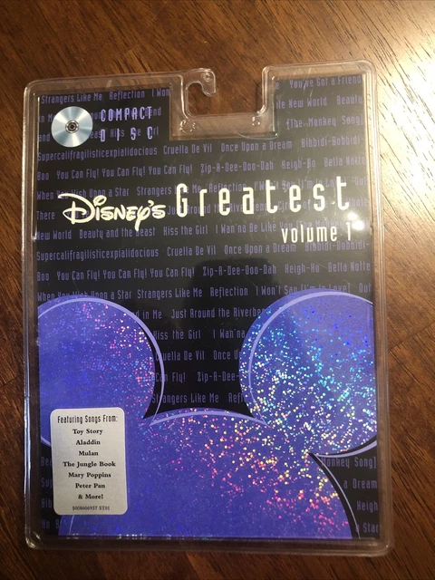 DISNEY'S GREATEST, VOL. 1 [Blister] by Disney (CD, Feb-2001, Walt ...