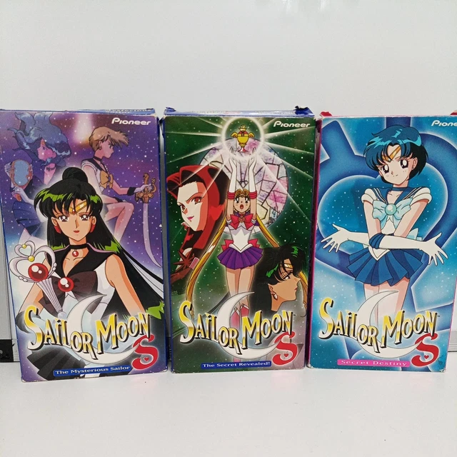 SAILOR MOON S Secret Destiny, Revealed, Mysterious Sailor VHS English ...