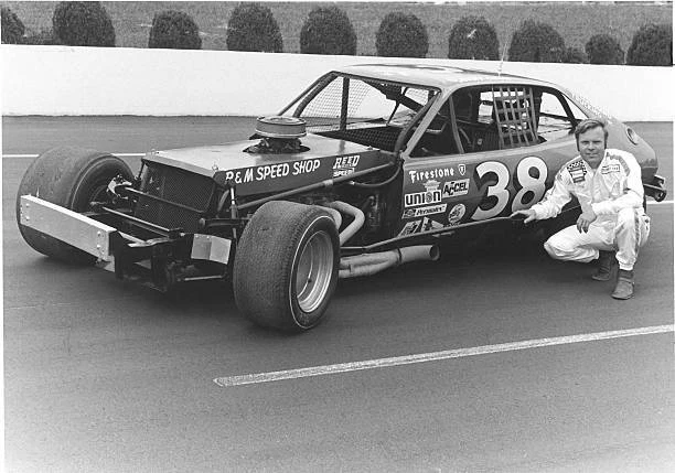 JERRY COOK & His Nascar Modified Car 2 Motor Racing Old Photo £5.69 ...