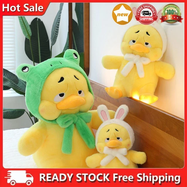 FLUFFY ANIME FIGURE Kawaii Hard Working Duck Annoying Duck Upset Duck ...