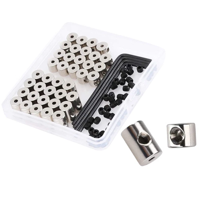 40 METAL PIN Backs Pin Keepers Locking Clasps with Screw £9.18 ...
