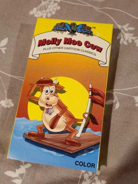 MOLLY MOO COW VHS 1988 Colour Cartoon Show 1988 Like New Condition Free ...