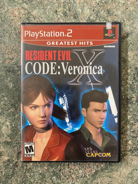 RESIDENT EVIL CODE: Veronica X (Sony PlayStation 2 PS2) Complete CIB ...