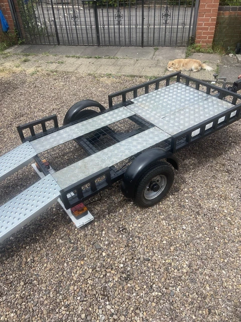 MOBILITY SCOOTER TRAILER. Or Small Ride On Mower Or Quad Bike Ect. £435 ...