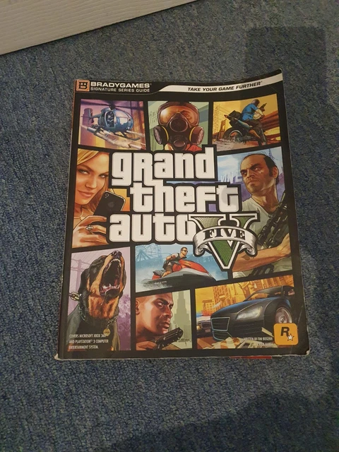 GRAND THEFT AUTO V Five Signature Series Guide Bradygames Strategy Book ...