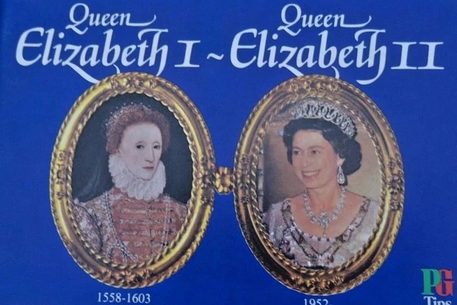 QUEEN ELIZABETH I - Queen Elizabeth II Brook Bond Tea Card Album EUR 2 ...