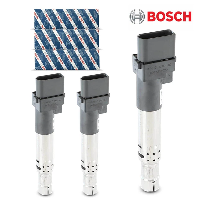BOSCH 0986221051 BOBINE D'Allumage 3x pour Audi A3 Tt Porsche Seat ...