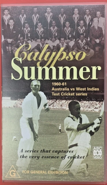 CALYPSO SUMMER 1960-1961 cricket test series VHS Vintage $1.99 ...