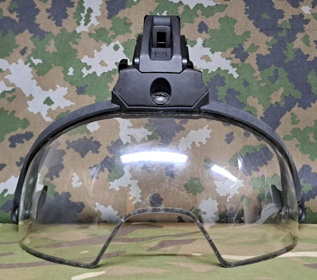 BRITISH ARMY VIRTUS Hel Met Visor Batlskin Cobra Revision Military ...