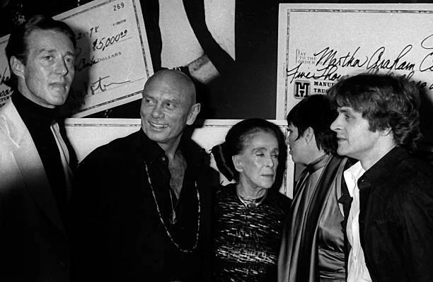 HALSTON, YUL BRYNNER, Martha Graham, Liza Minnelli & Mikhail B - 1978 ...