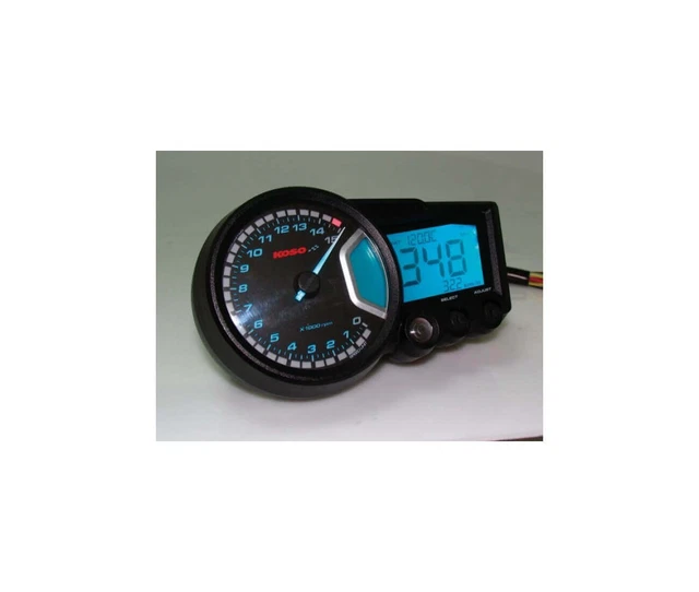 TABLEAU DE BORD Compteur / Compte Tour Digital Koso Rx2N / Ba010100 EUR ...