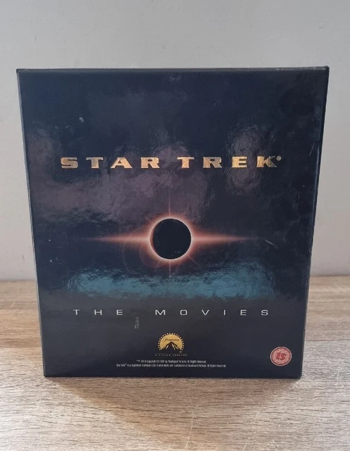 STAR TREK THE Movies 6 VHS Video Box Set 1997 Original Widescreen ...