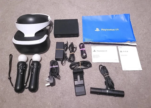 PS4/PS5 SONY PLAYSTATION VR PSVR V2 With Motion Controllers Good ...