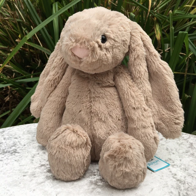 BRAND NEW WITH Tag - Jellycat Medium Bashful Bunny Soft Plush Toy £22. ...