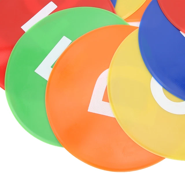 FLAT TRAINING MARKER Disc Carpet Spots Sit Marker Practical PVC Safe ...